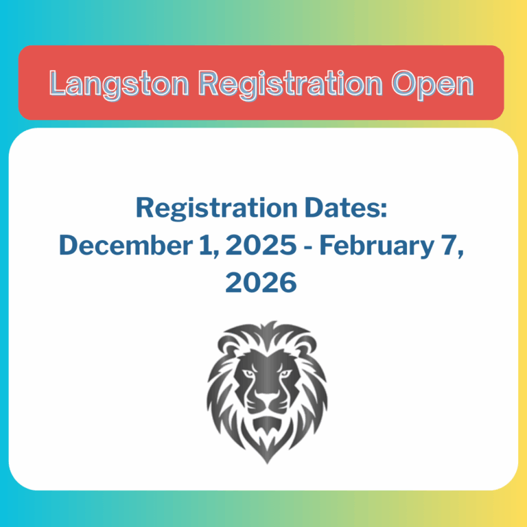 School Link Reg 2025 - Langston